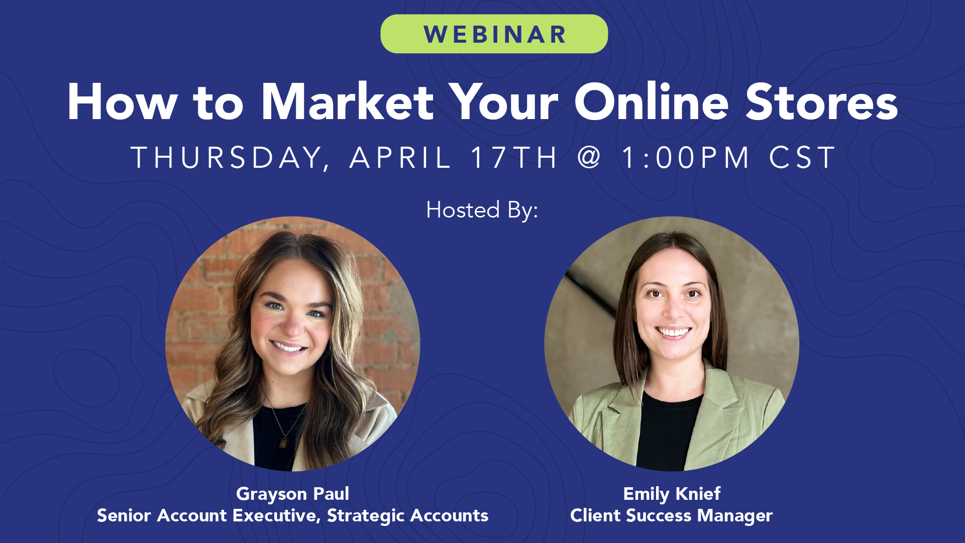 OMG Webinar | How to Market Your Online Stores